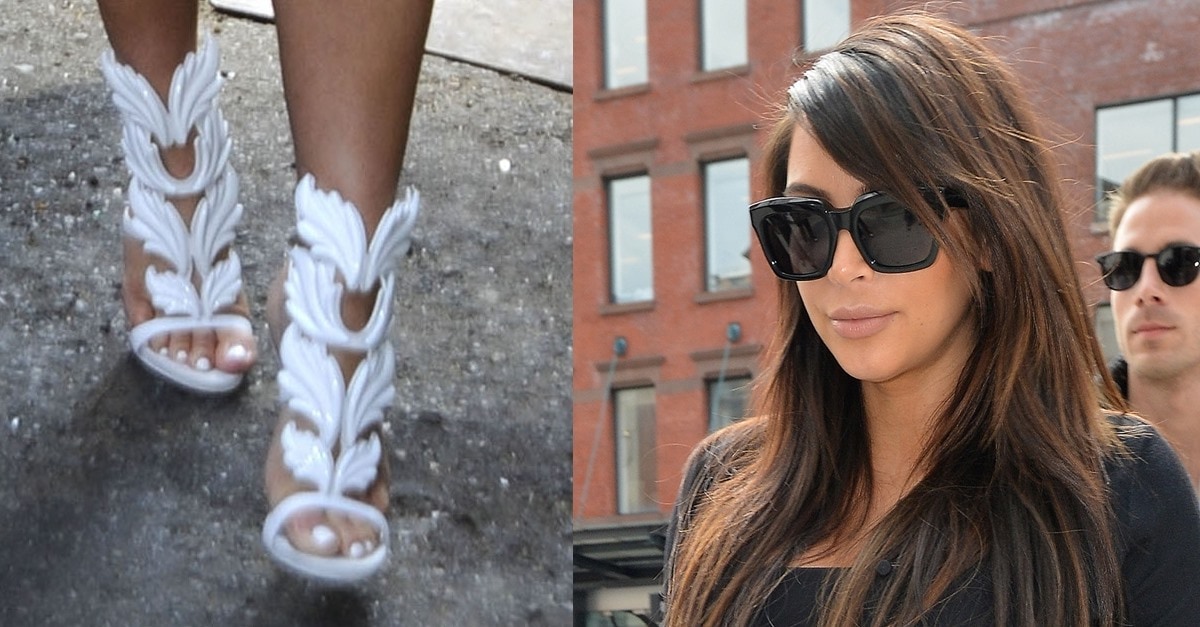 Kim Kardashian’s Statement Sandals: A $1,625 Tribute to Kanye West