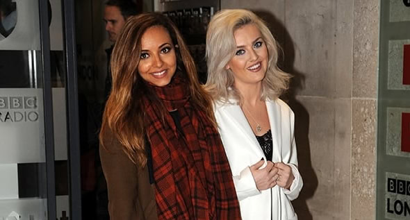 Little Mix's Fashionable Debut: Jade Thirlwall and Perrie Edwards ...