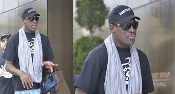 Dennis Rodman's Dazzling Return: From North Korea to NY With Fashion ...