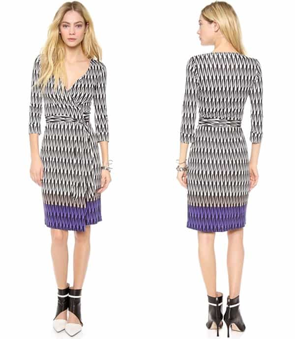DVF's Iconic Wrap Dress Celebrates Its 40th Year in Fashion