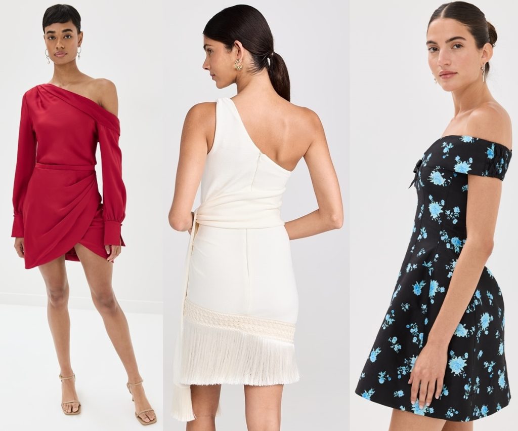 Timeless Elegance: One-Shoulder and Off-Shoulder Dresses for Every Occasion