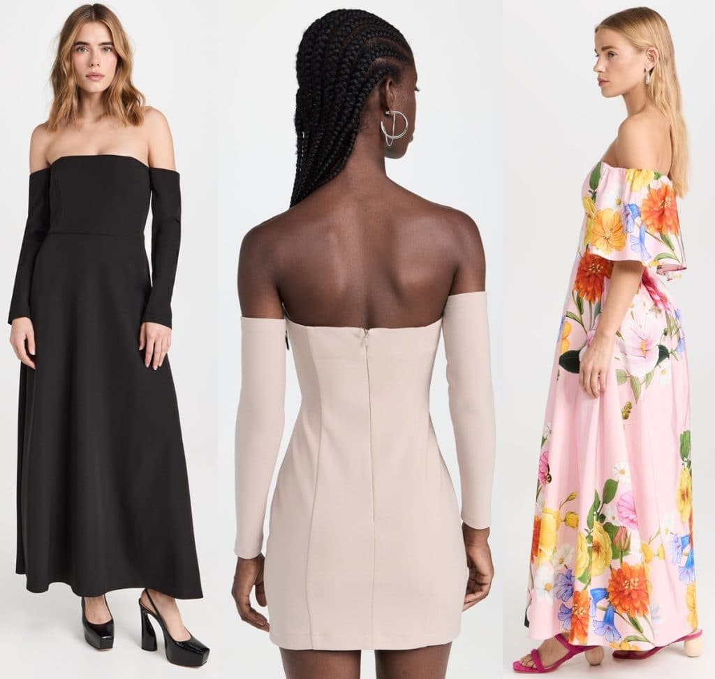Timeless Elegance: One-Shoulder and Off-Shoulder Dresses for Every Occasion