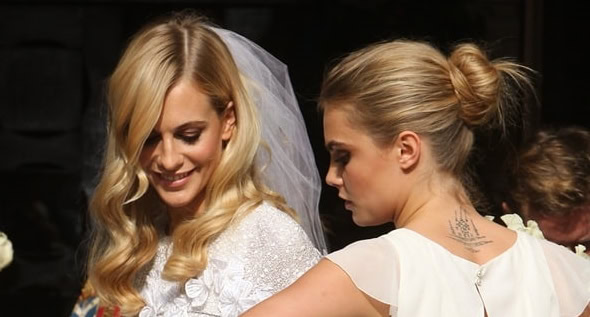Poppy Delevingne’s Chanel Wedding Dress Was a Couture Bridal ...