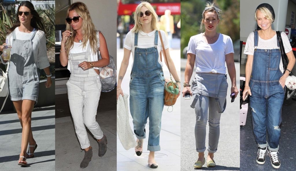 From Alexa Chung to Hilary Duff: Celebrity Overall Inspirations