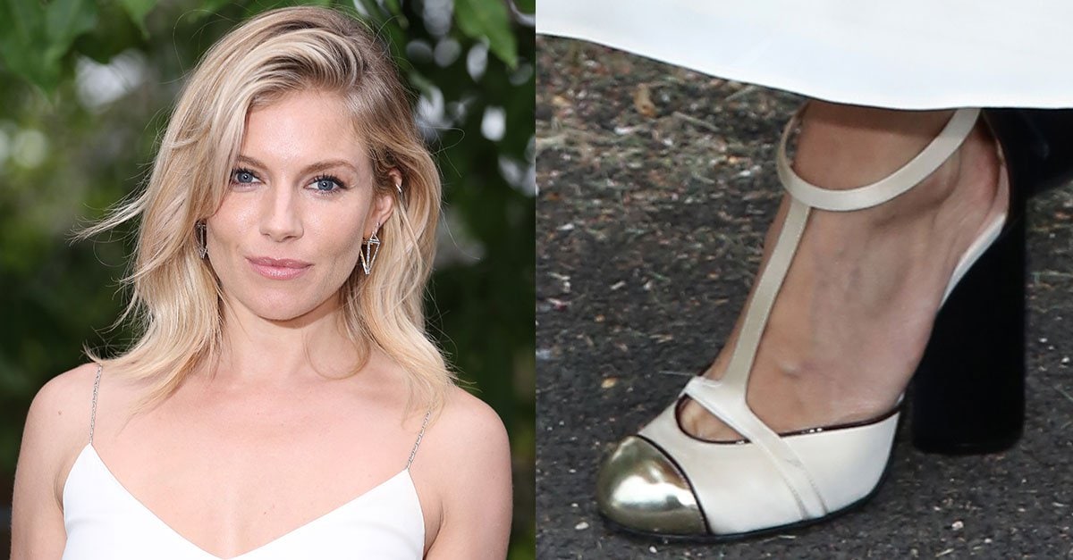 Sienna Miller's Side-Swept Tousled Hair at Serpentine Gallery Party