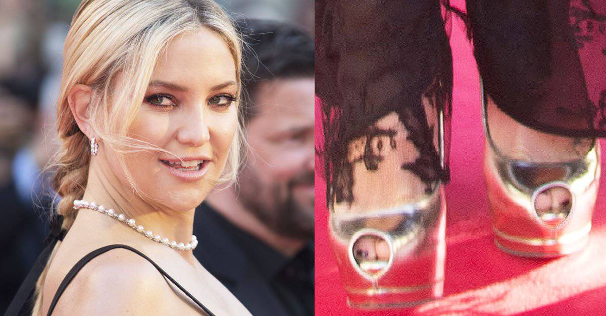 Inside Kate Hudson’s TIFF 2016 Look: Sheer Alexander McQueen, Zanotti ...