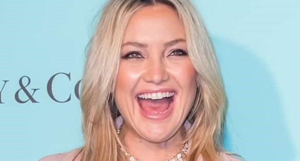 Kate Hudson Shines in Dusty Rose Jumpsuit at Tiffany & Co. Beverly ...