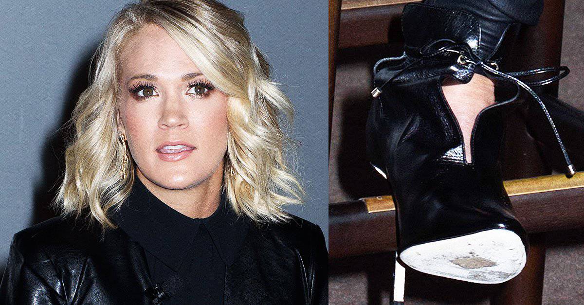 Carrie Underwood Stuns in Jimmy Choo at Operation Homefront Event ...