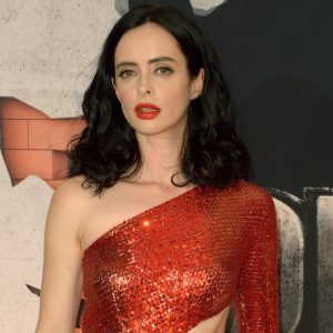 Krysten Ritter Flashes Skin in Dazzling Julien Macdonald Cutout Dress