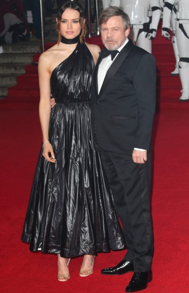 Daisy Ridley Wears Custom Christian Louboutin 'Rey' Sandals to 'Star ...