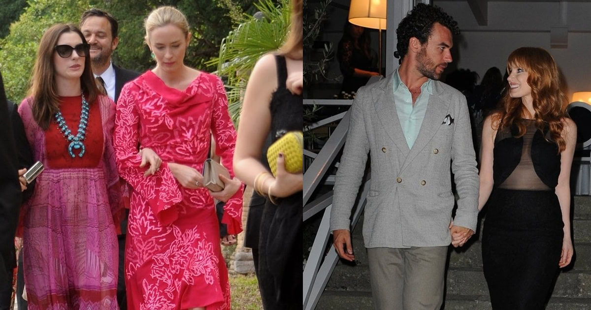 Jessica Chastain’s Treviso Wedding Blends Hollywood Glamour With ...