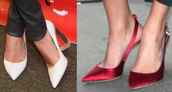 Lea Michele’s Shoe Collection: Luxury Heels, Designer Pumps & Red ...