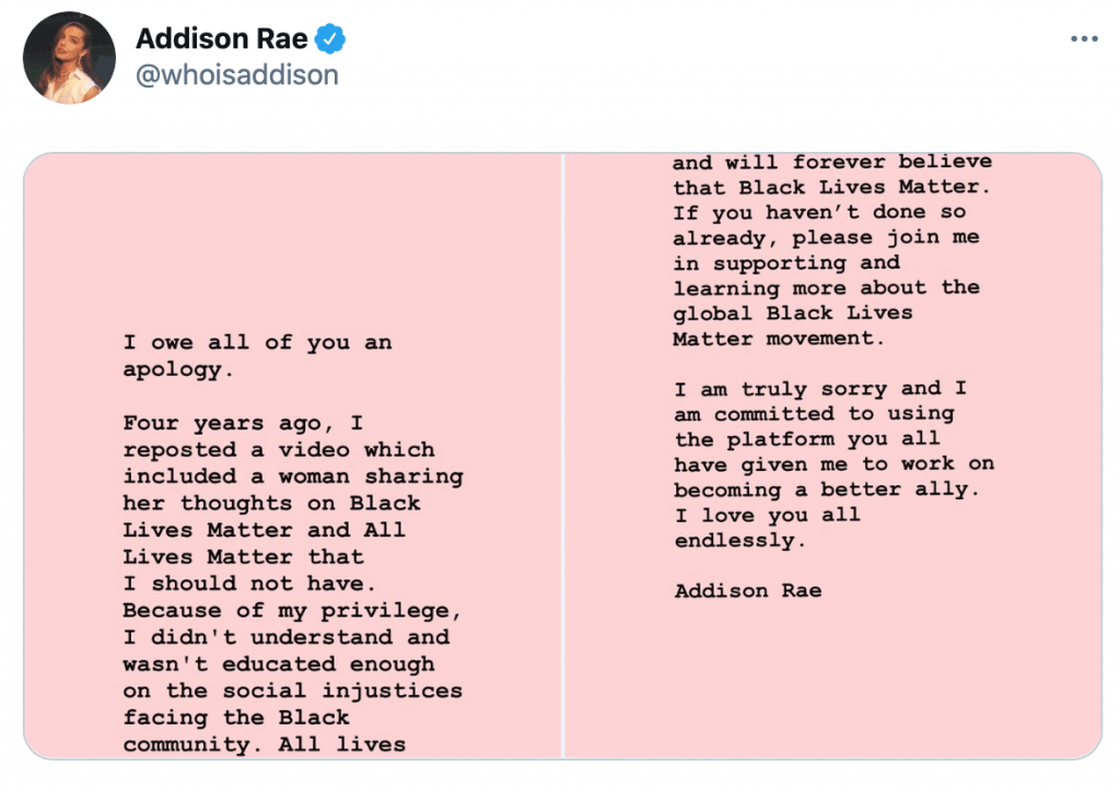 Addison Rae Proves She's Not Dead in Skims Tank Top and Air Jordan 1 ...