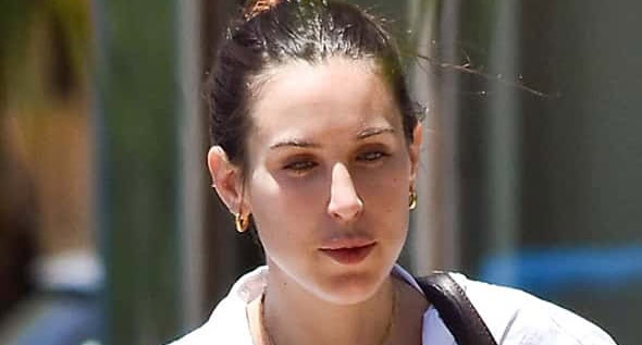 Scout Willis Channels Y2K Minimalism in Crisp White and Classic Oxford ...