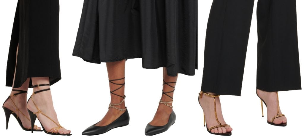 Chain Shoes: The Allure Of Boots and Heels With Chains