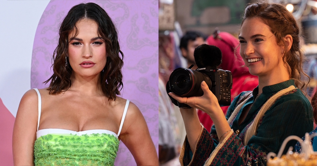 What’s Love Got to Do With It? Premiere: Lily James Puts On Busty Display