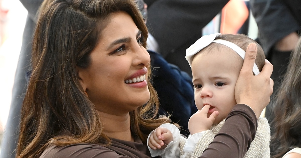 Malti Marie Chopra Jonas Makes Adorable Debut at Hollywood Walk of Fame ...