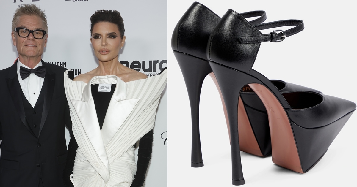 Lisa Rinna Makes Quirky Fashion Statement With Husband Harry Hamlin at ...