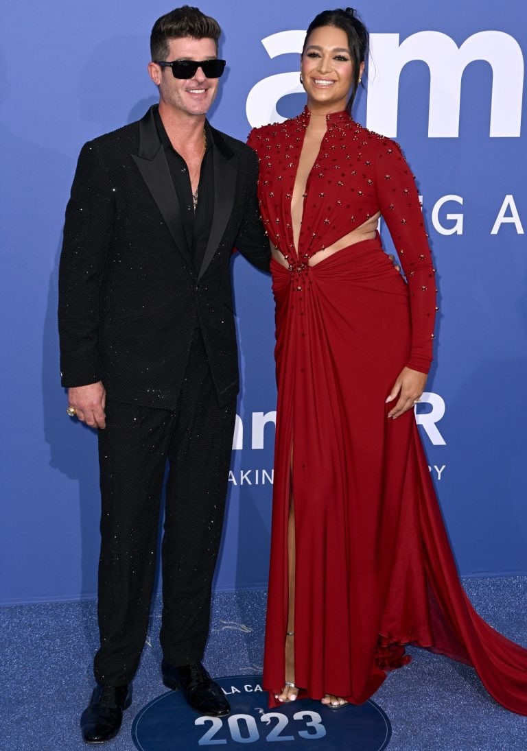 Robin Thicke and April Love Geary: 18-Year Age Gap Doesn't Stop Their Love