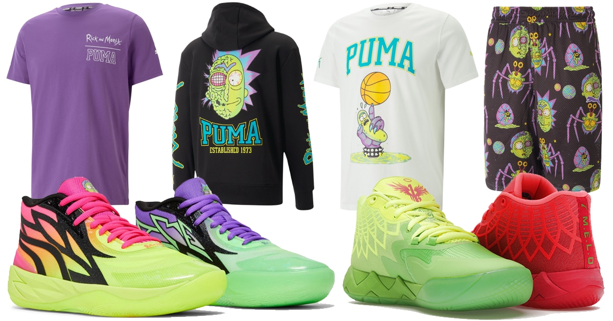 The Rick and Morty x Puma Shoes Are Taking the World by Storm