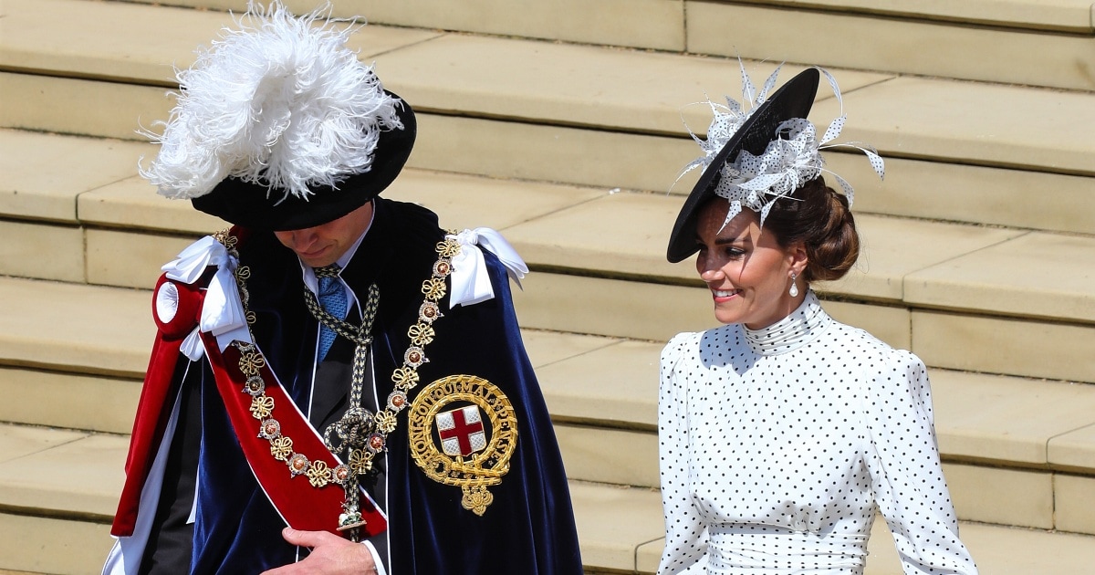 Kate Middleton Radiates Charm in White Polka Dot Alessandra Rich Dress ...