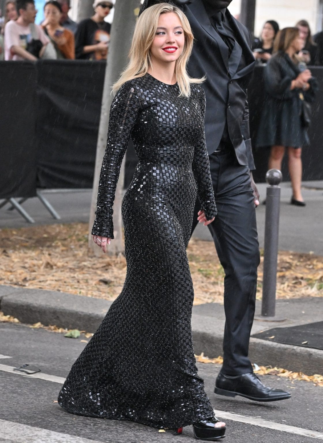 Sydney Sweeney Radiates Glamour in Giorgio Armani Privè Gown and ...