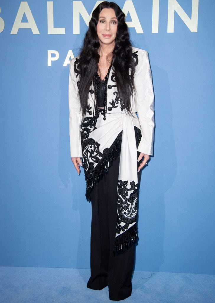 Cher and Alexander Edwards Rekindle Romance at PFW's Balmain Show: See ...