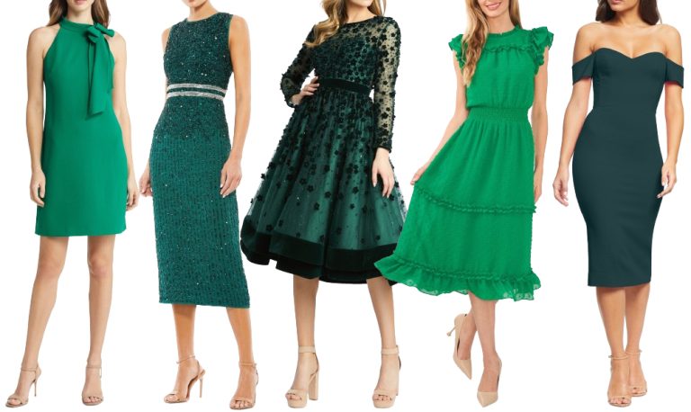 Top Shoe Colors for Green Dresses That Elevate Your Style