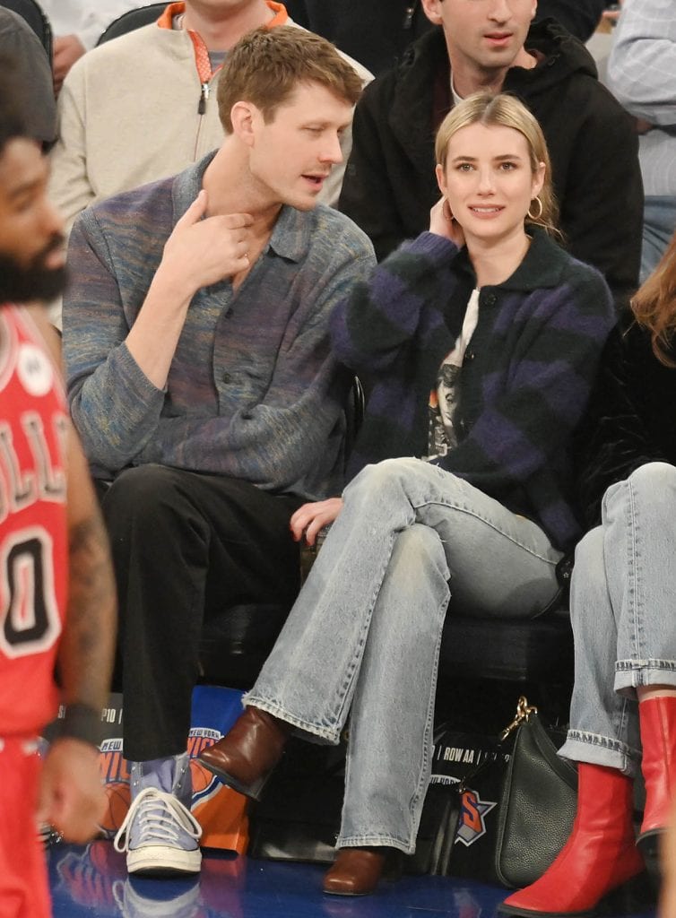 Courtside Romance: Emma Roberts and Cody John's Stylish Date Night at Knicks Game