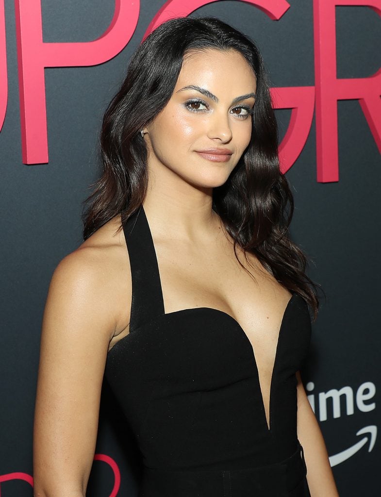 Camila Mendes Stuns in Plunging Black Ensemble at 'Upgraded' NYC Premiere: A Fashion Recap