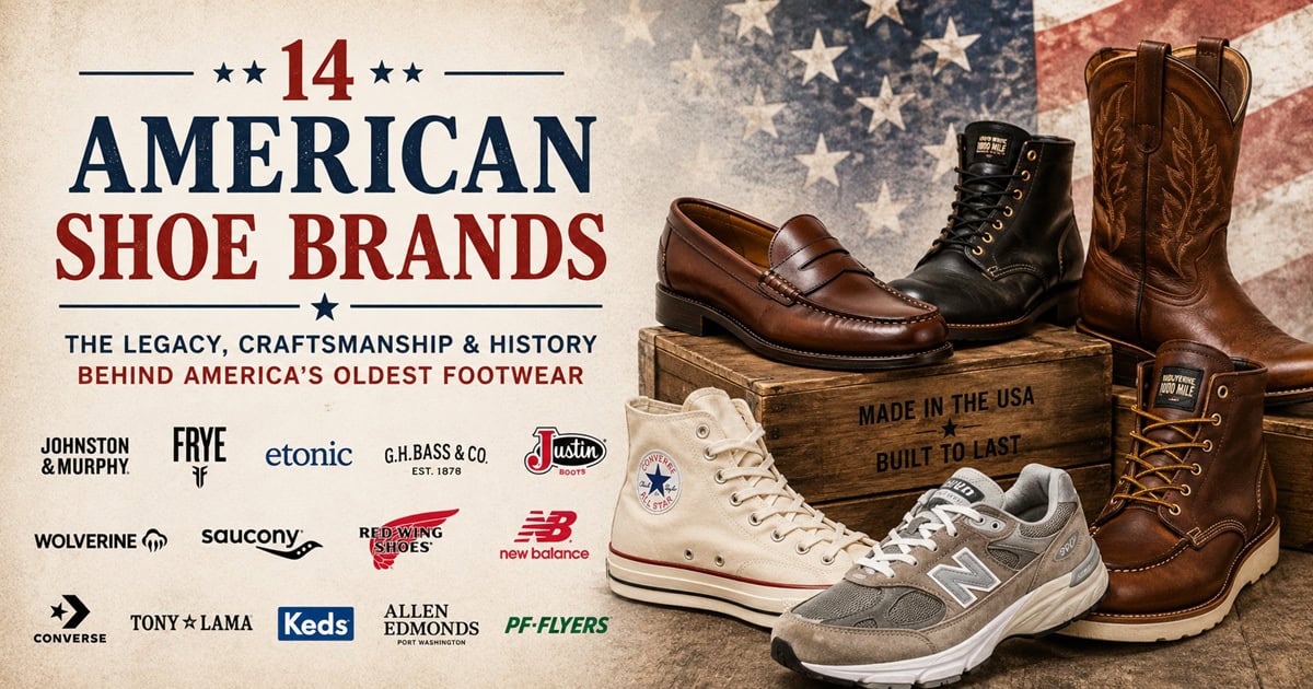14 Oldest American Shoe Brands Still Shaping Fashion in 2026