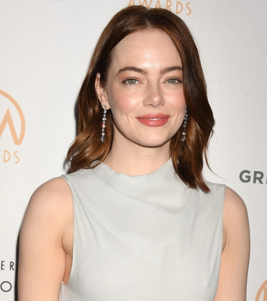 From Muted Gray to Dazzling Silver: Emma Stone's Award-Winning Weekend ...