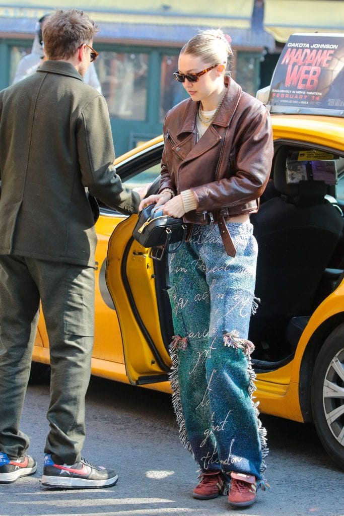 Gigi Hadid Goes on Breakfast Date in Adidas x Wales Bonner Samba ...