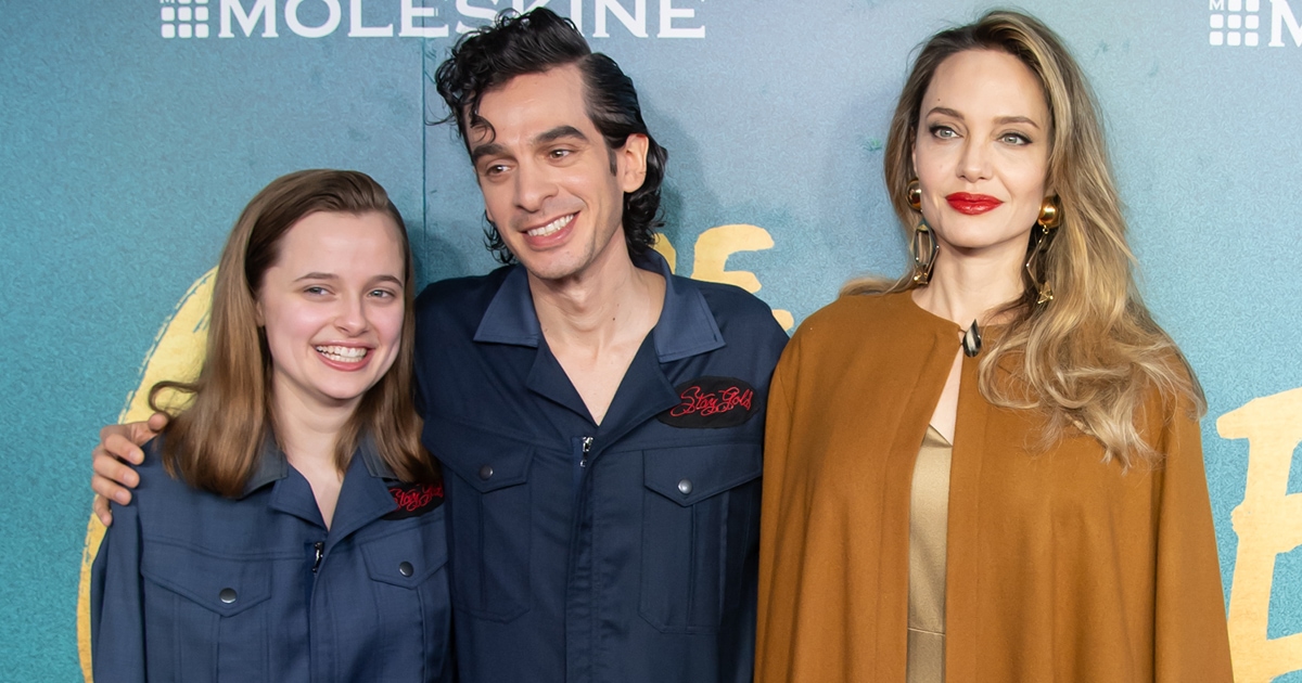 Angelina Jolie and Daughter Vivienne Stun at 'The Outsiders' Debut in ...