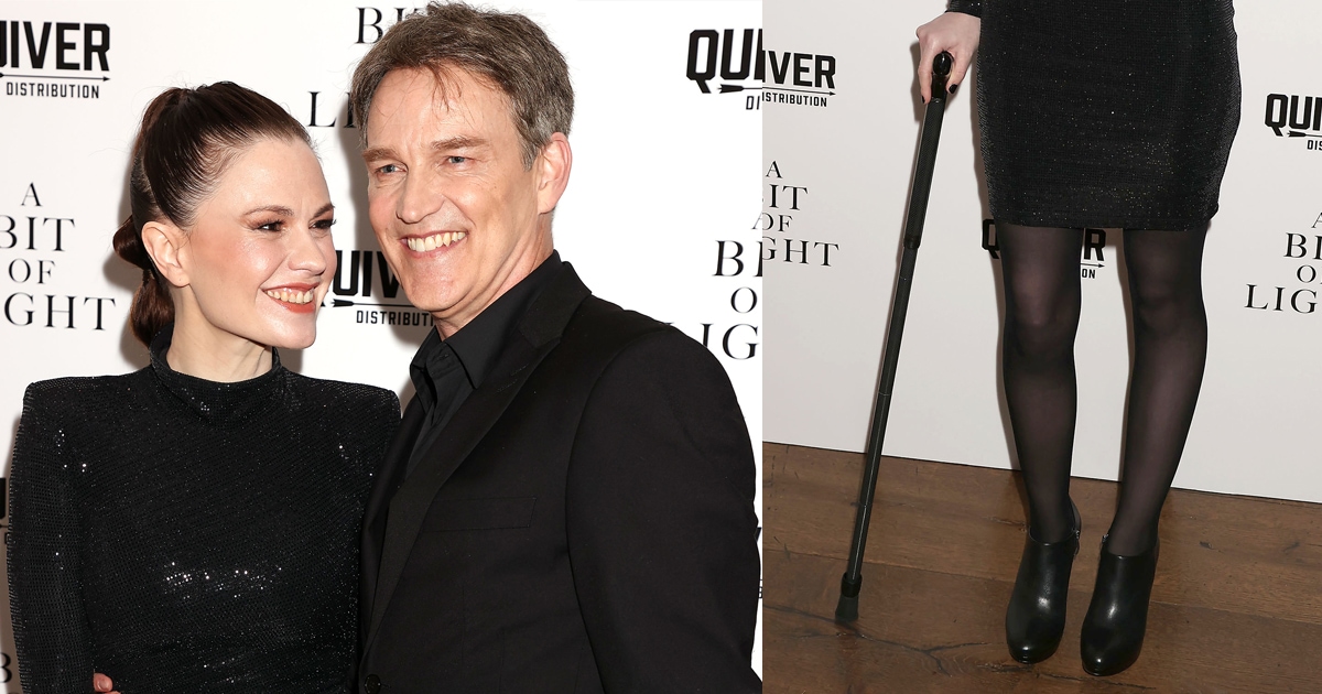 Undisclosed Illness Forces Anna Paquin to Use Cane at NYC Screening of ...