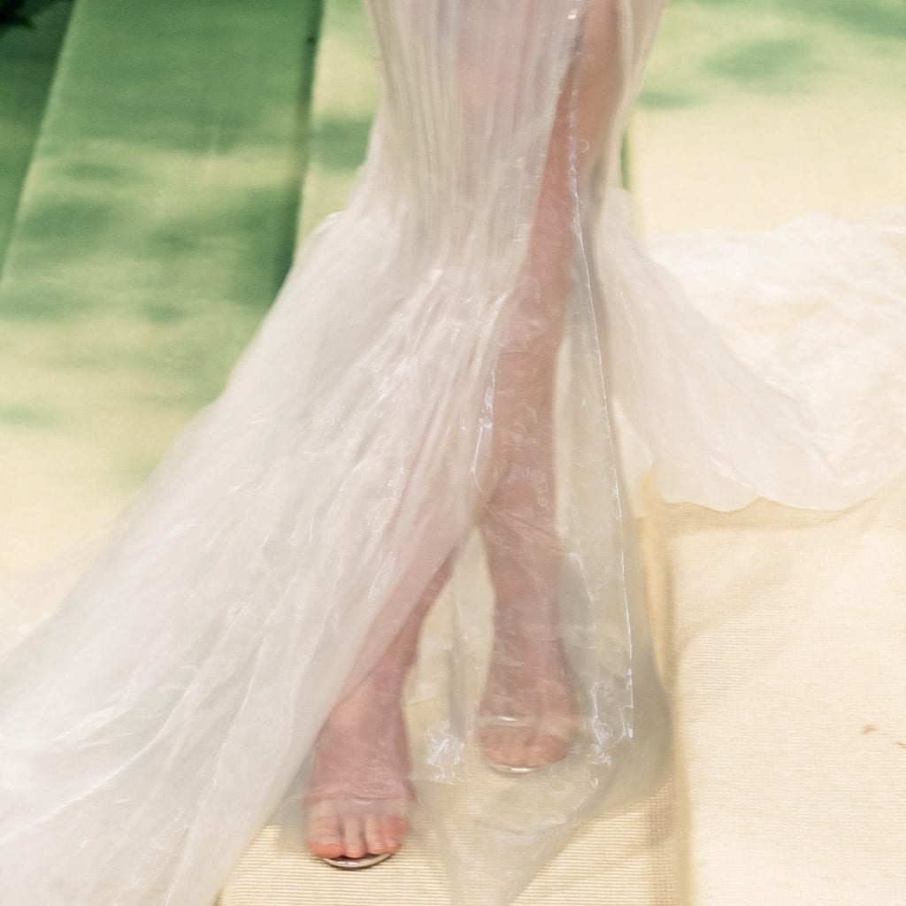 Elle Fanning Channels Princess Aurora in a Stunning Ice-Themed Balmain ...