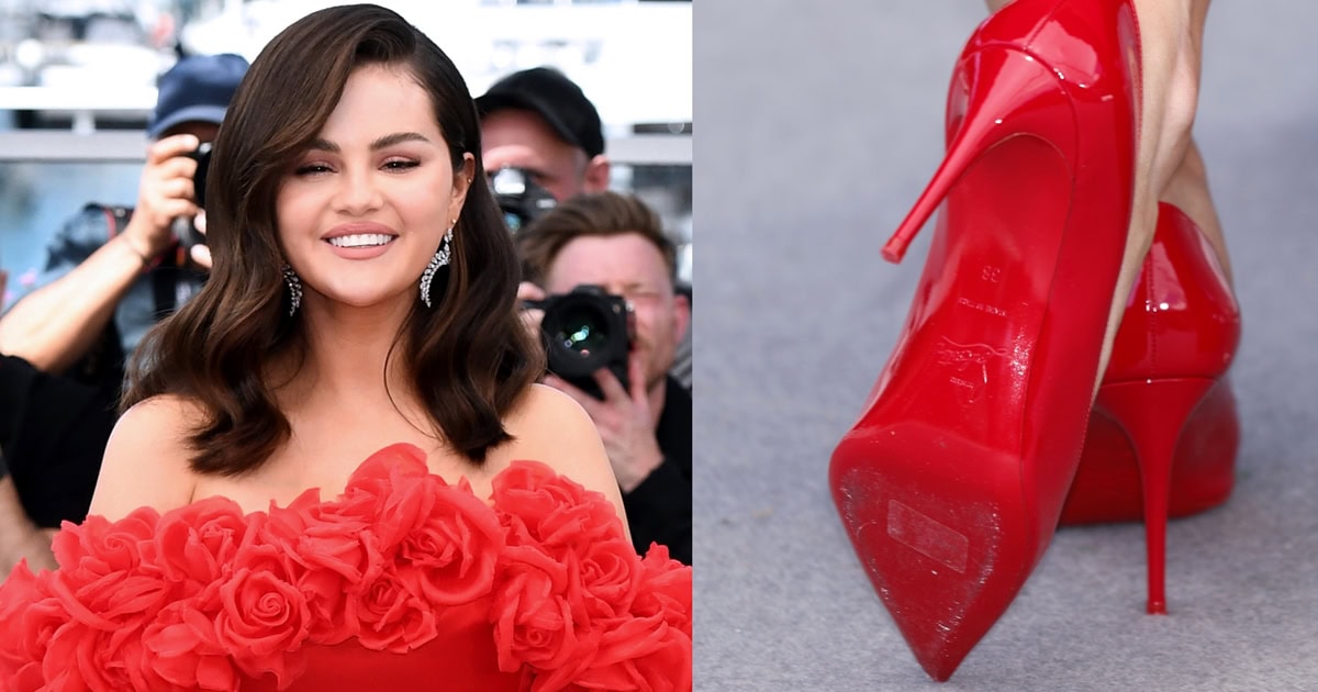 Selena Gomez Shows Off Red-Soled Louboutins at Cannes Film Festival