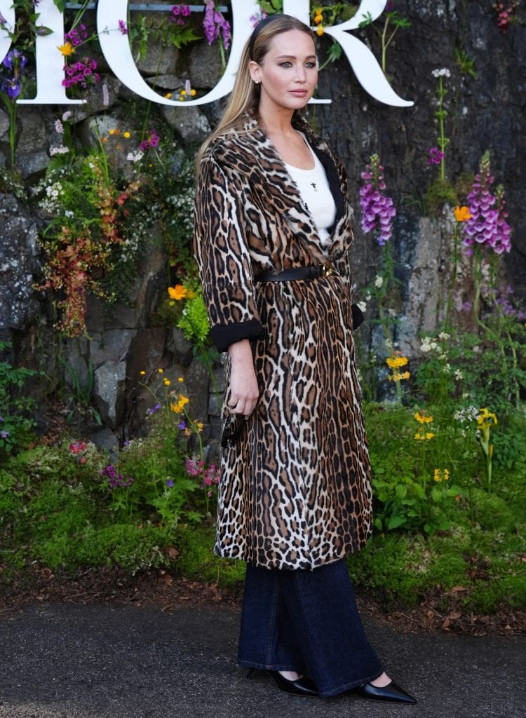 Jennifer Lawrence's Mob Chic Style and Stunning Dior Shoes at Cruise 2025