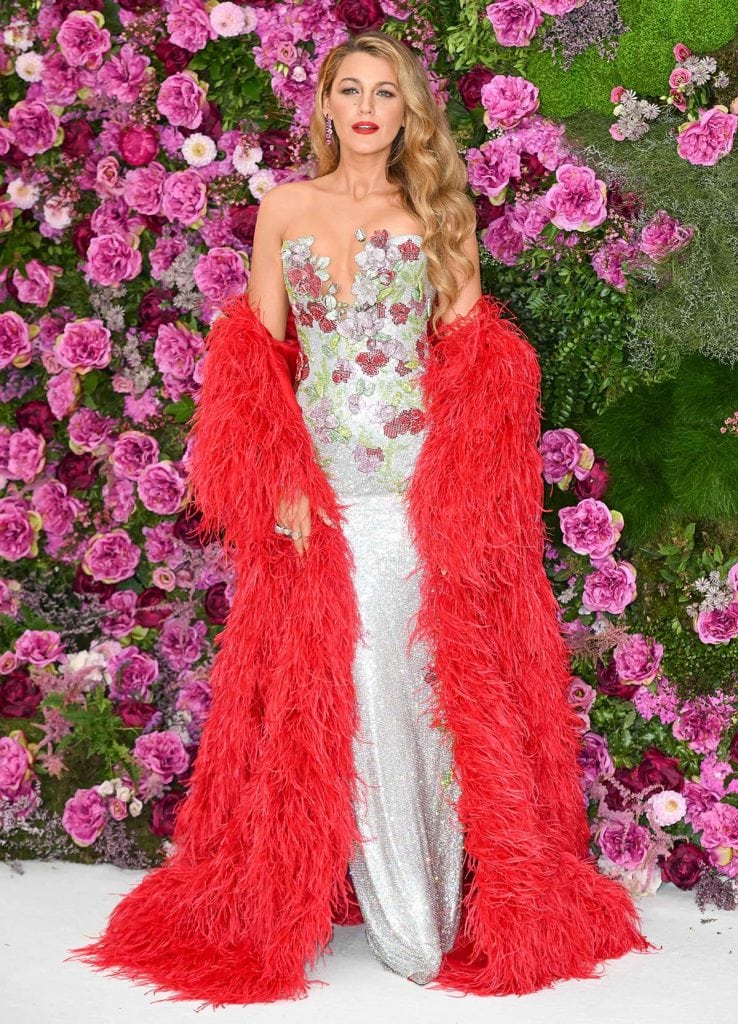Blake Lively Shines in Floral Gowns as ‘It Ends with Us’ Surpasses ...