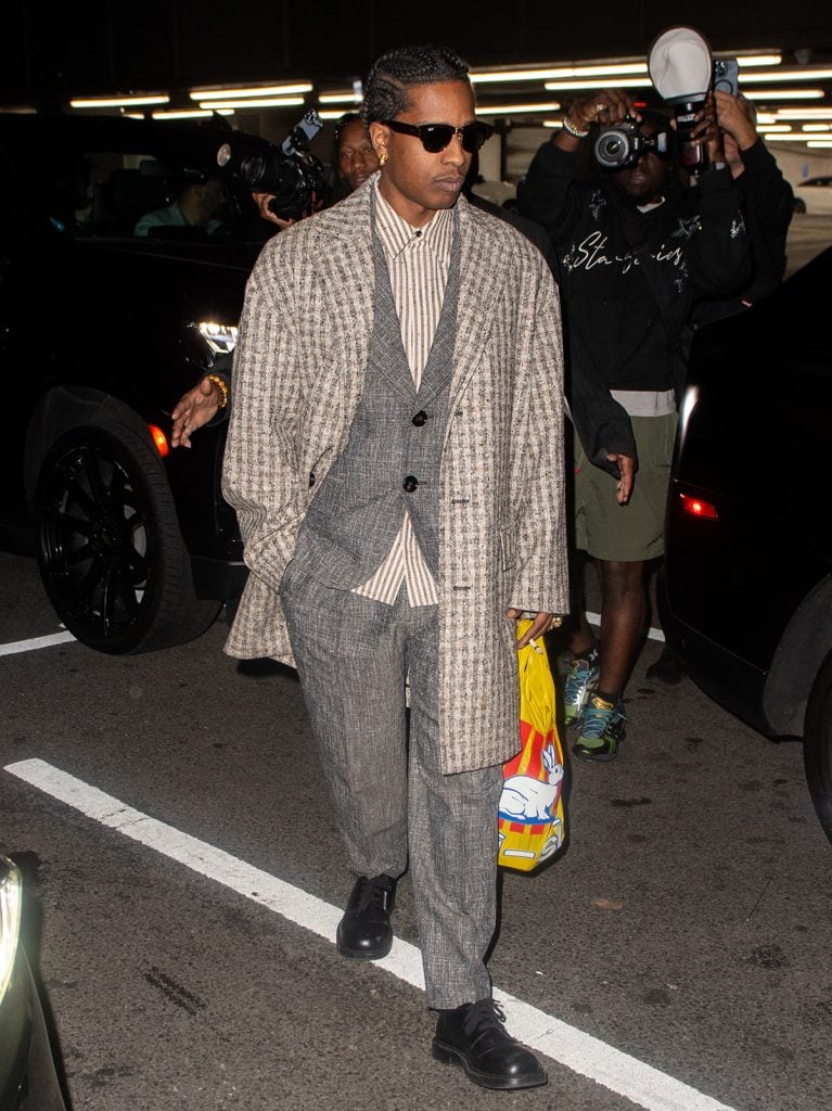 Rihanna Steals the Spotlight in LaQuan Smith Dress and Gianvito Rossi Heels for A$AP Rocky’s ...