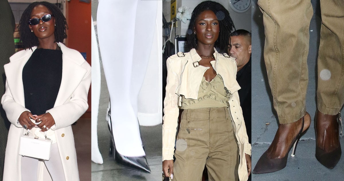 Jodie Turner-Smith’s Daring Winter Style: Diaper Shorts and White ...