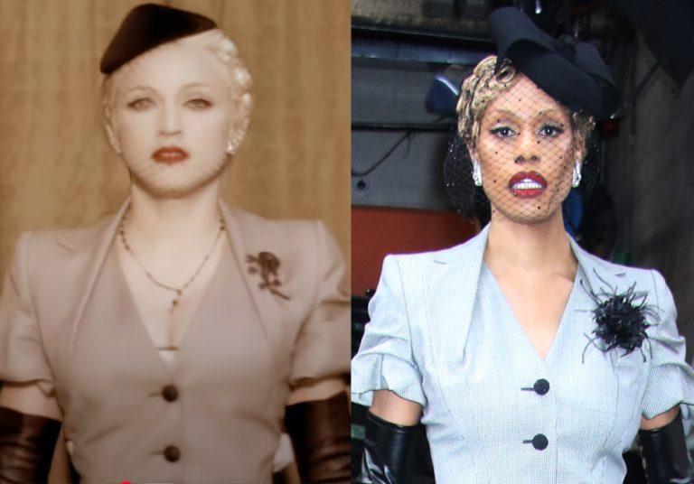 Madonna-Inspired Magic! Laverne Cox’s Retro Look Turns Heads in NYC