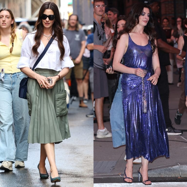 Anne Hathaway’s Chic On-Set Heels for The Devil Wears Prada 2 — From ...