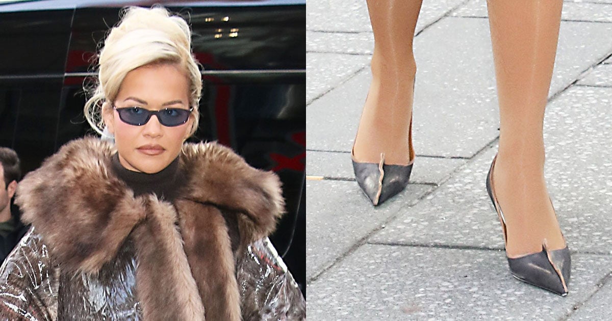 Rita Ora Proves 'Ugly-Chic' Is In With $1,450 Antiqued Prada Pumps and ...